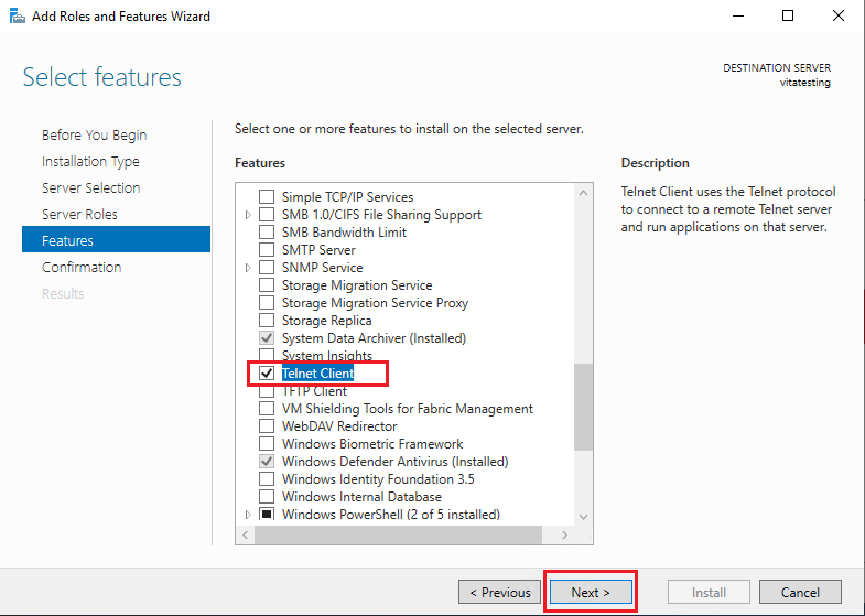 Layerstack Tutorials Layerstack Installing Telnet Client On Linux And Windows Cloud Servers