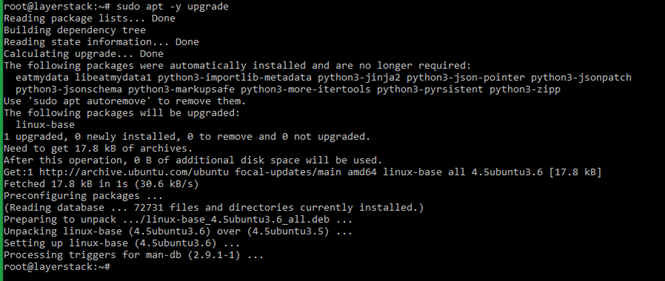 Layerstack Tutorials Layerstack How To Install Linux Apache Mysql