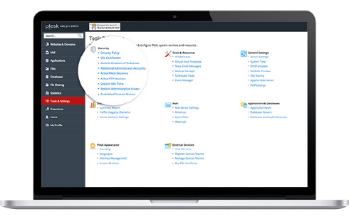 LayerStack - Plesk Obsidian